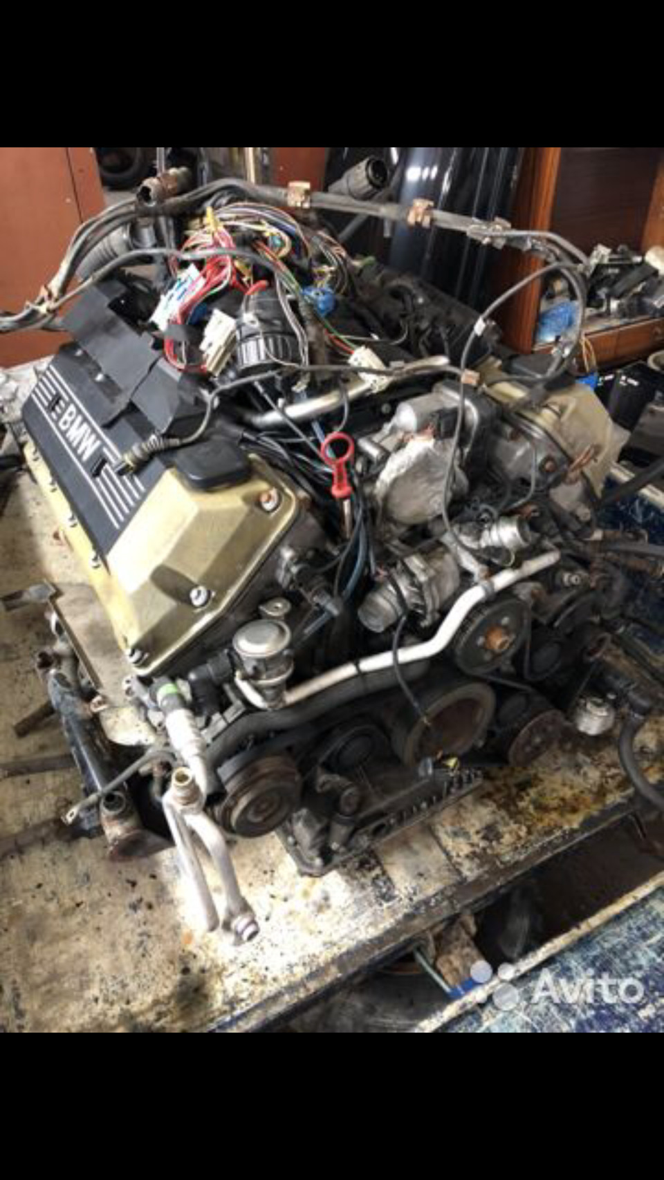 Двигатель от BMW m62b35 с АКПП на ГАЗ 24 — ГАЗ 2410, 3,5 л, 1990 года ...