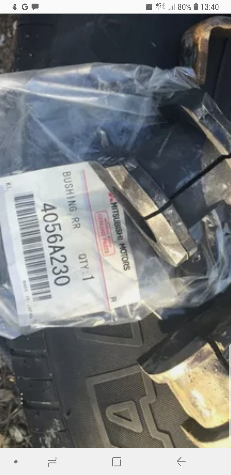 4056A230 ВТУЛКА ЗАДНЕГО СТАБИЛИЗАТОРА D18 Mitsubishi | Запчасти на DRIVE2