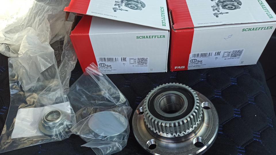 Замена задних ступиц Подшипников. — Skoda Roomster, 1,4 л, 2009 года ...