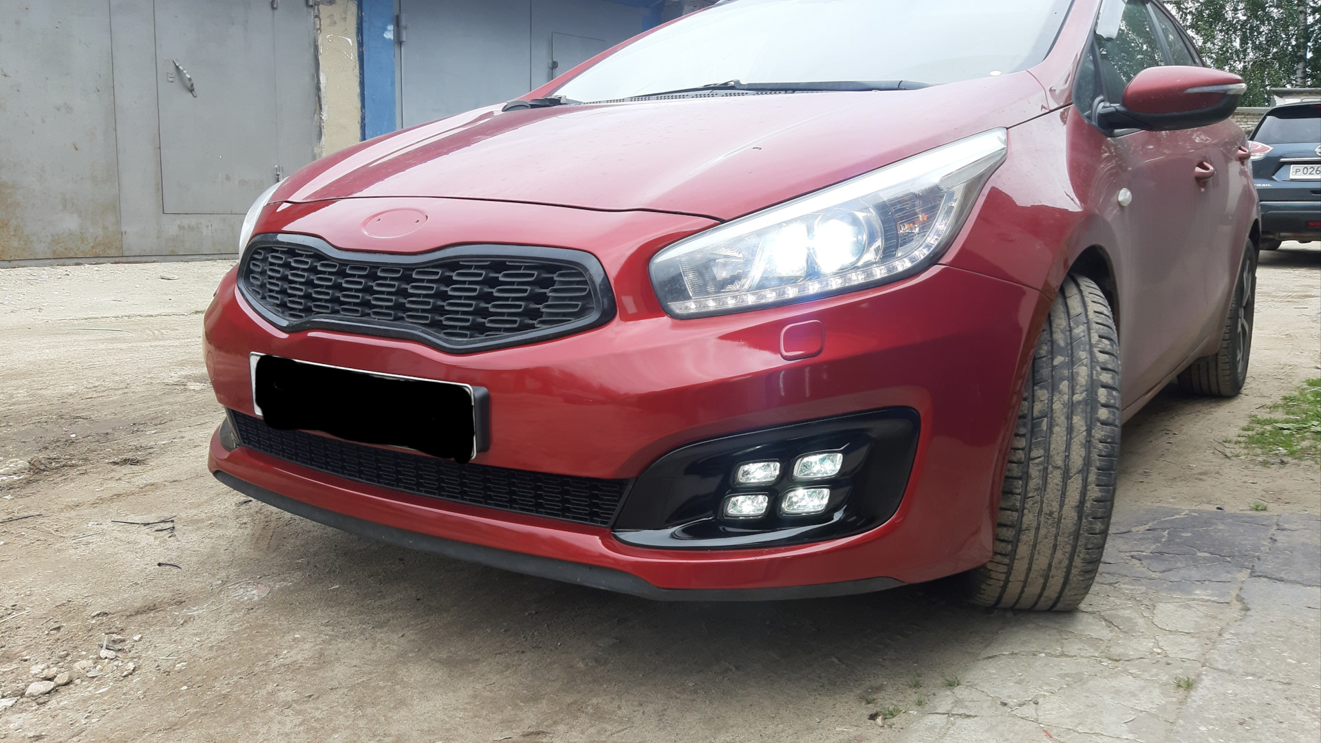 Омыватель фар, новый передний бампер, кубики льда мне в бампер(или ...