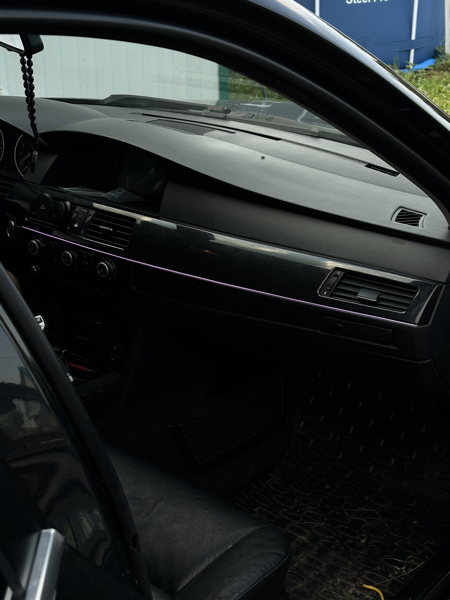 Ambient light (эмбиент подсветка) bmw e60 — BMW 5 series (E60), 2,5 л ...