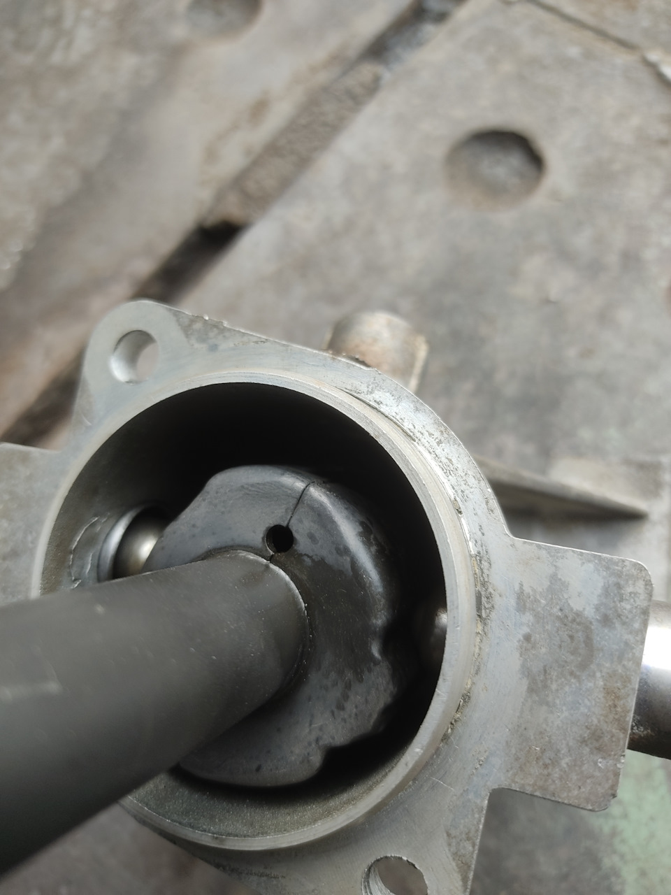 Механизм выбора передач, ремонт. — Volkswagen Transporter T5, 1,9 л ...