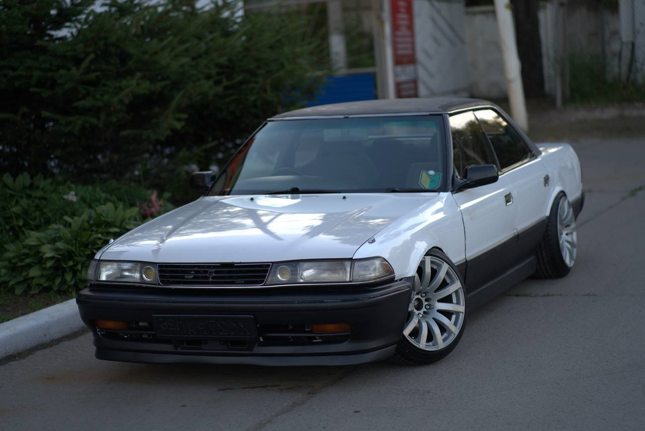 Uras Exsol R17x9.5 ET+15 — Toyota Mark II (80), 2 л, 1989 года ...