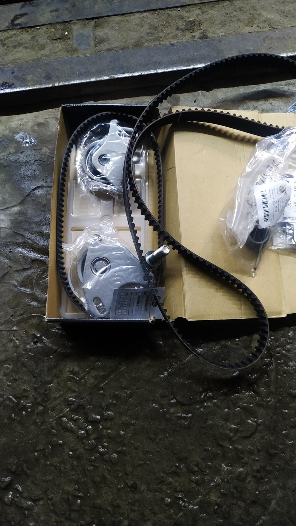 Замена ГРМ — Mitsubishi L200 (3G), 2,5 л, 2005 года | своими руками ...