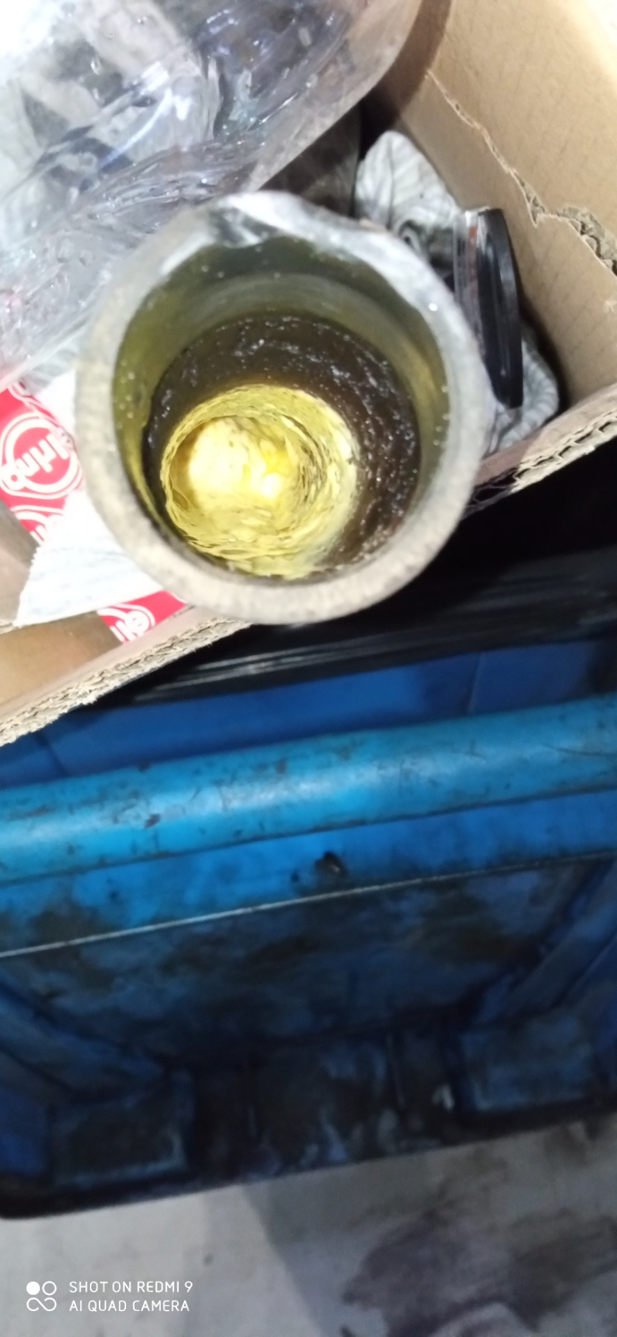 Патрубок картерных газов — Lada Гранта, 1,6 л, 2016 года | запчасти ...