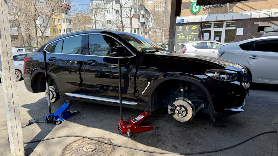 Подготовка к весне — BMW X4 (G02), 2 л, 2021 года | шины | DRIVE2