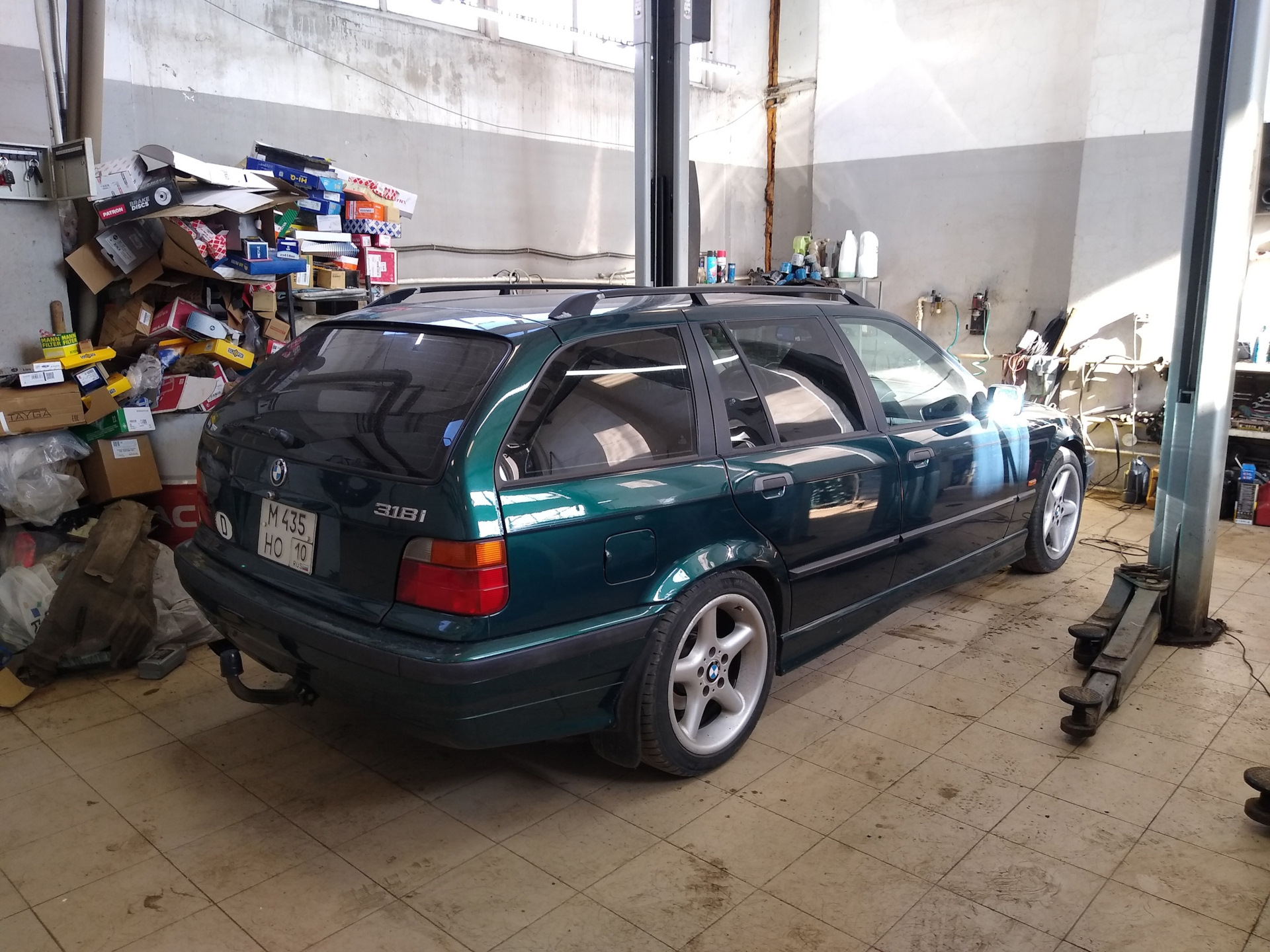 Замена тройника печки и масла с фильтром — BMW 3 series Touring (E36), 1,8 л, 1998 года | визит ...