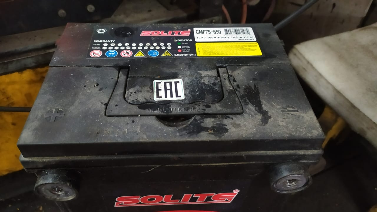 Замена аккумулятора🔋 — Dodge Stratus (2G), 2,4 л, 2005 года | запчасти ...