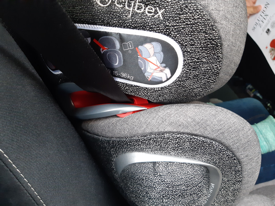 Кресло 2/3 cybex solution z-fix plus — DRIVE2