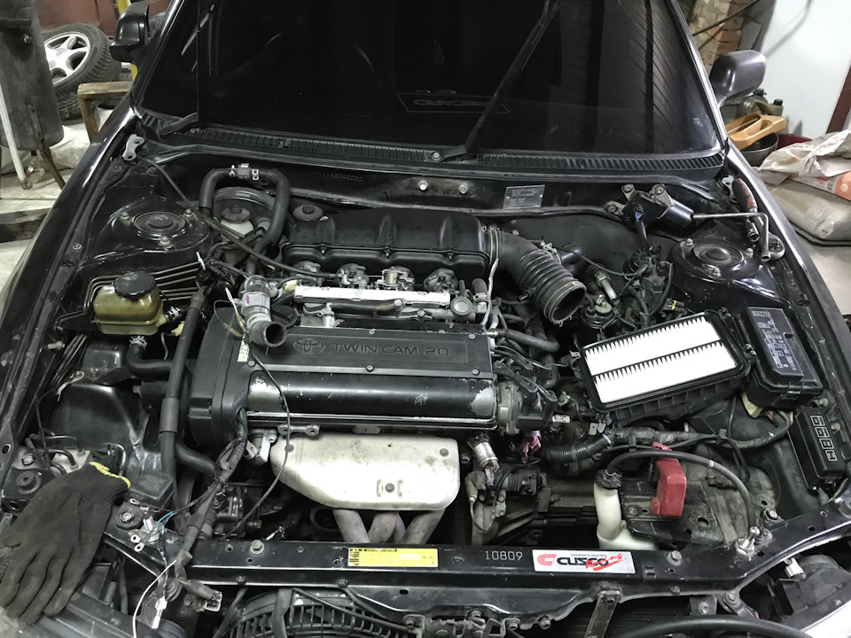 Большое ТО ep.2 — Toyota Sprinter Trueno (111), 1,6 л, 1997 года ...