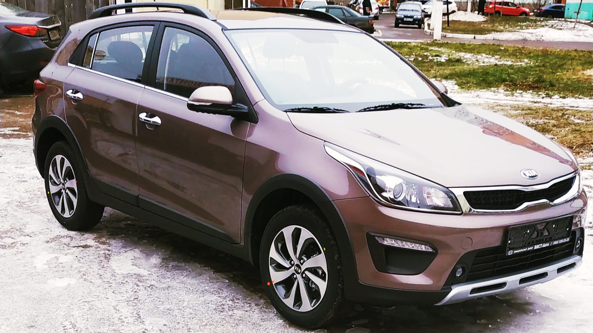 KIA Rio X-Line 1.6 бензиновый 2019 | Brown-1.6 на DRIVE2