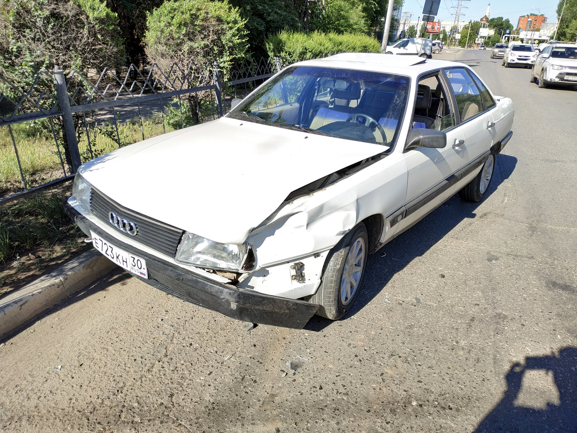 ДТП — Audi 100 (C3), 1,8 л, 1985 года | ДТП | DRIVE2