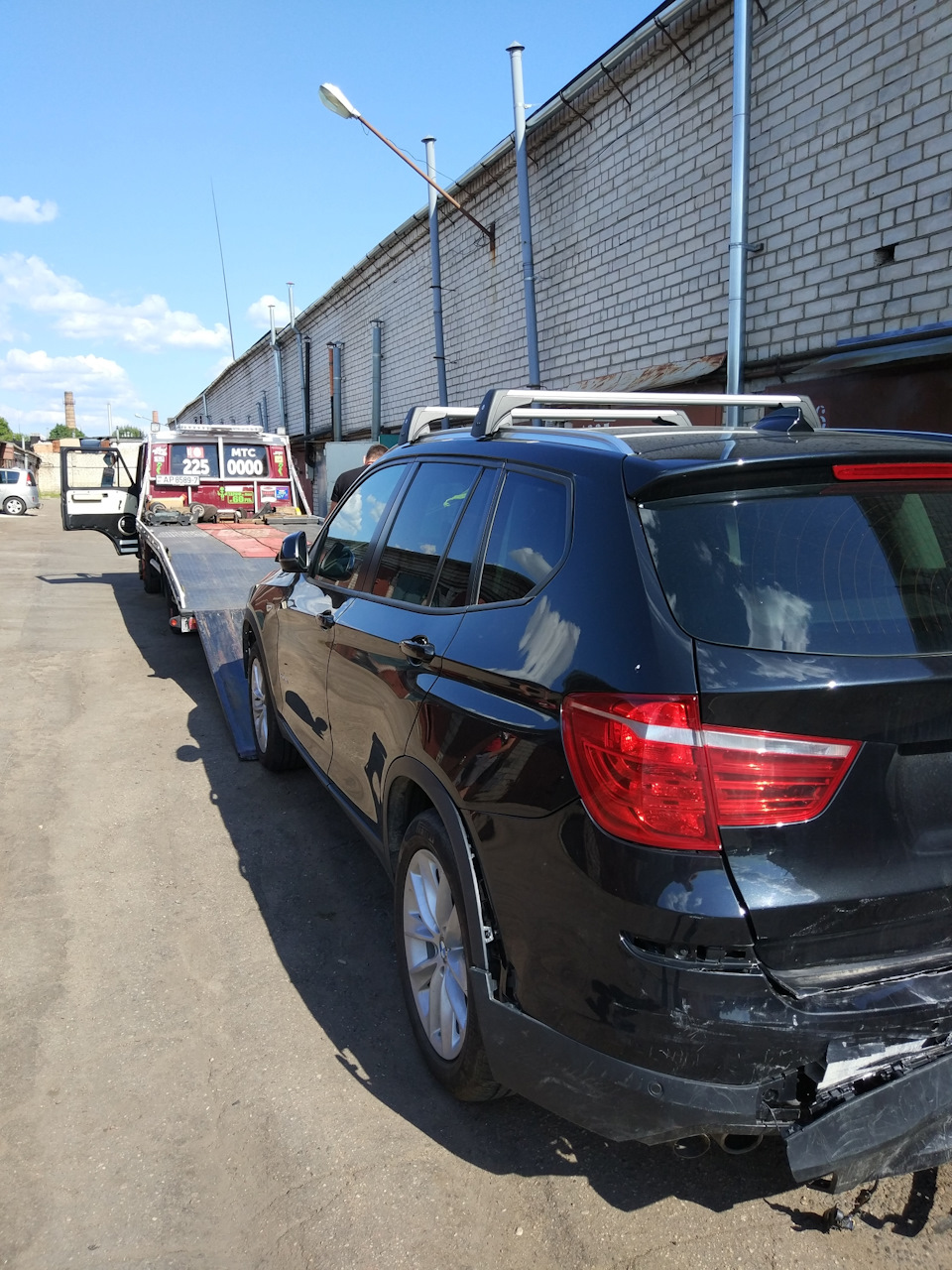 Таможня дала добро 😁 — BMW X3 (F25), 2 л, 2016 года | кузовной ремонт ...