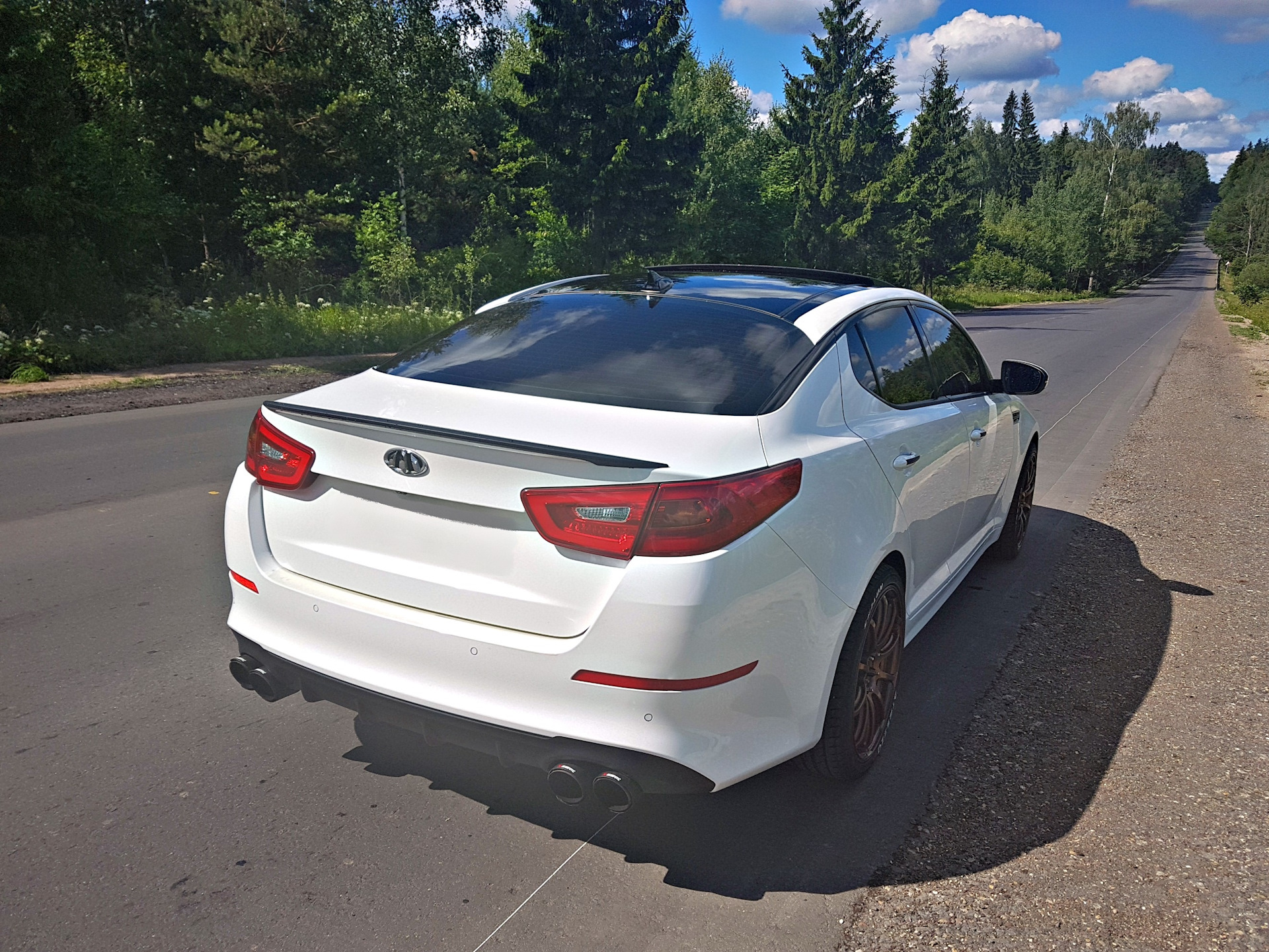 Фото — KIA Optima (3G), 2 л, 2013 года | фотография | DRIVE2