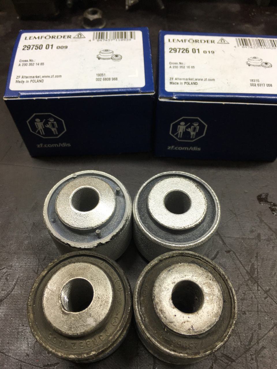 2972601 Сайлентблок рычага подвески LEMFORDER | Запчасти на DRIVE2