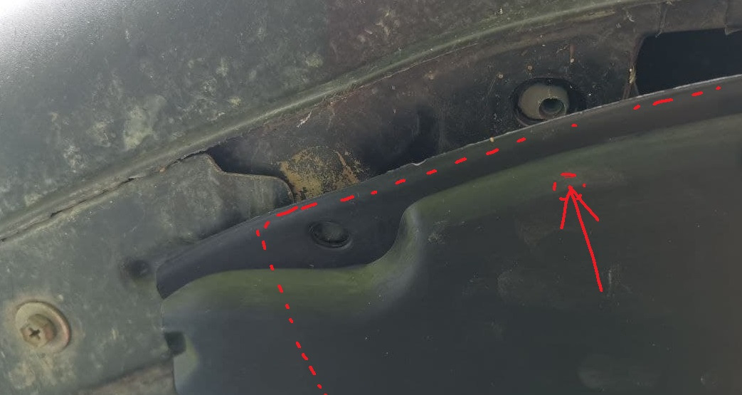 пыльник переднего бампера cx-5 KB8A-56-11Y или KD53-56-11YA — Mazda CX ...