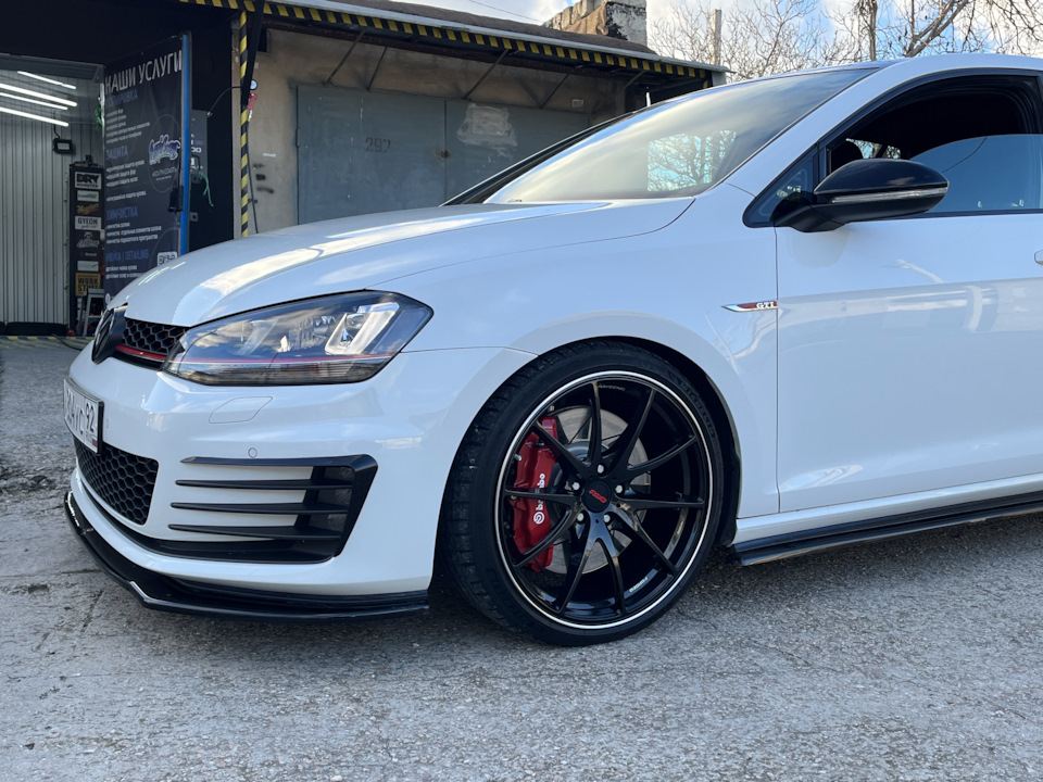 Новые диски Rays g25 — Volkswagen Golf Mk7 GTI, 2 л, 2015 года | тюнинг ...