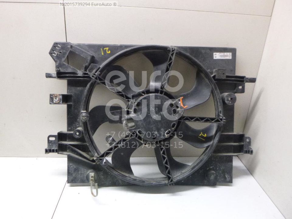 214811626R Вентилятор охлаждения радиатора RENAULT | Запчасти на DRIVE2