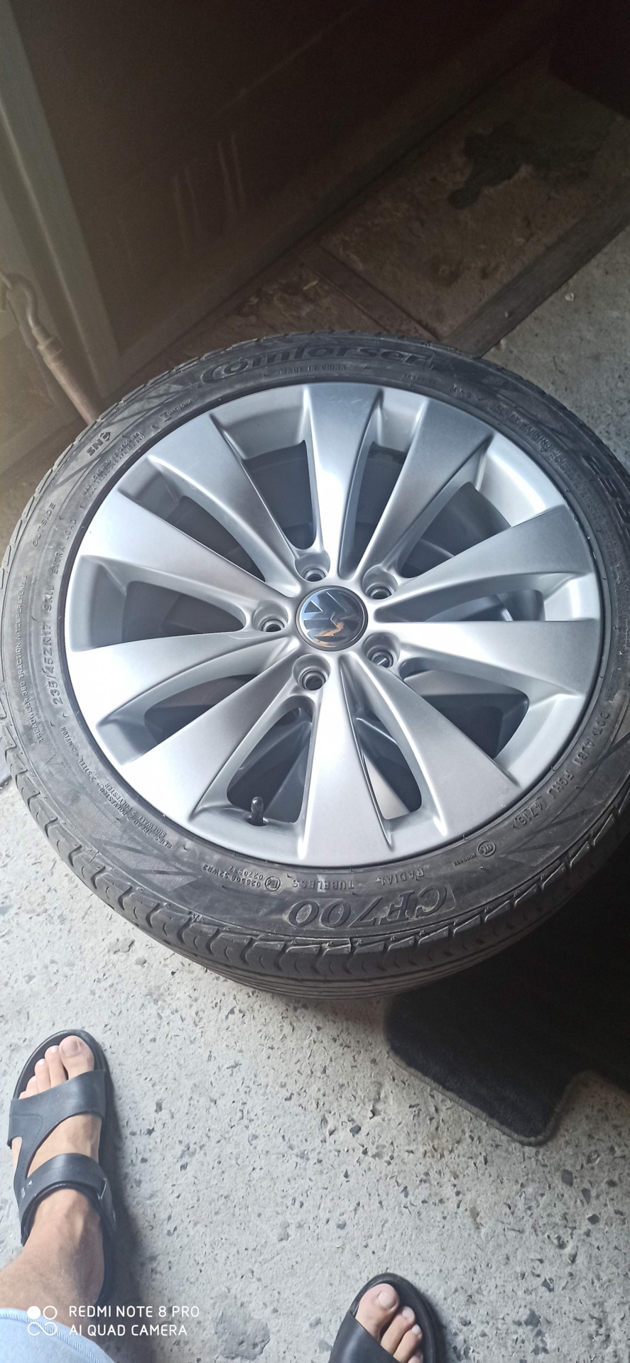 Диски ФЕНИКС — Volkswagen Passat B6, 2 л, 2007 года | колёсные диски ...