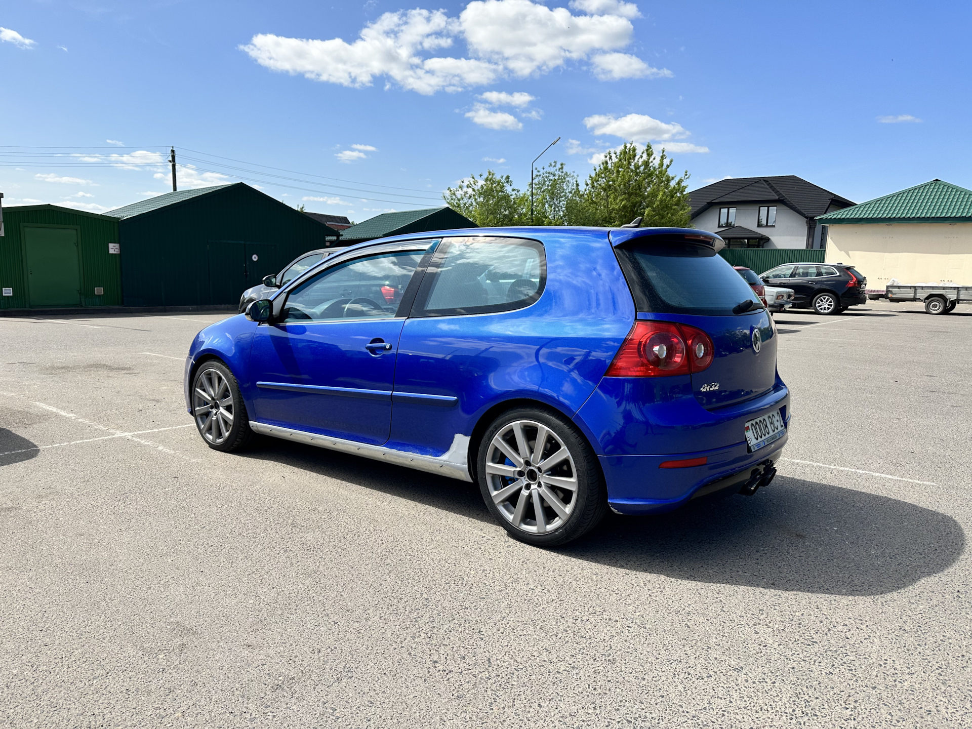 Переварка порогов Golf r32. — Volkswagen Golf R Mk5, 3,2 л, 2008 года ...