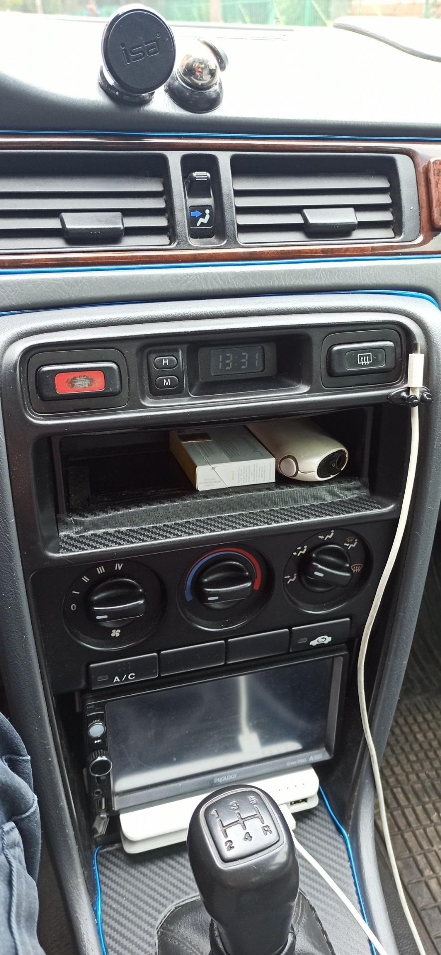 Кармашек вместо магнитолы — Rover 400 Mk2, 1,6 л, 1998 года ...