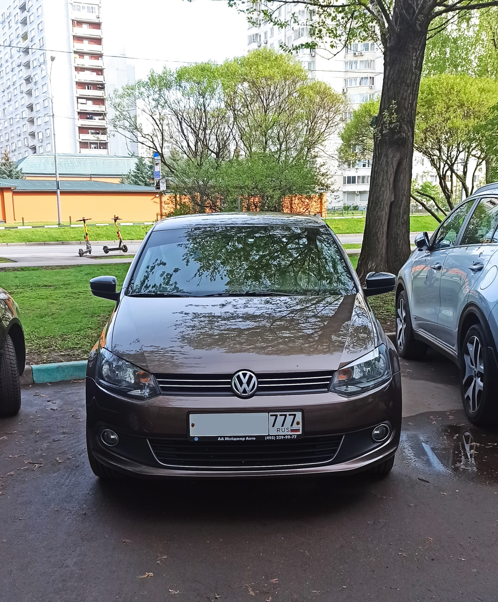 Ну вот и все… Досвидания, Polik — Volkswagen Polo Sedan, 1,6 л, 2014 ...