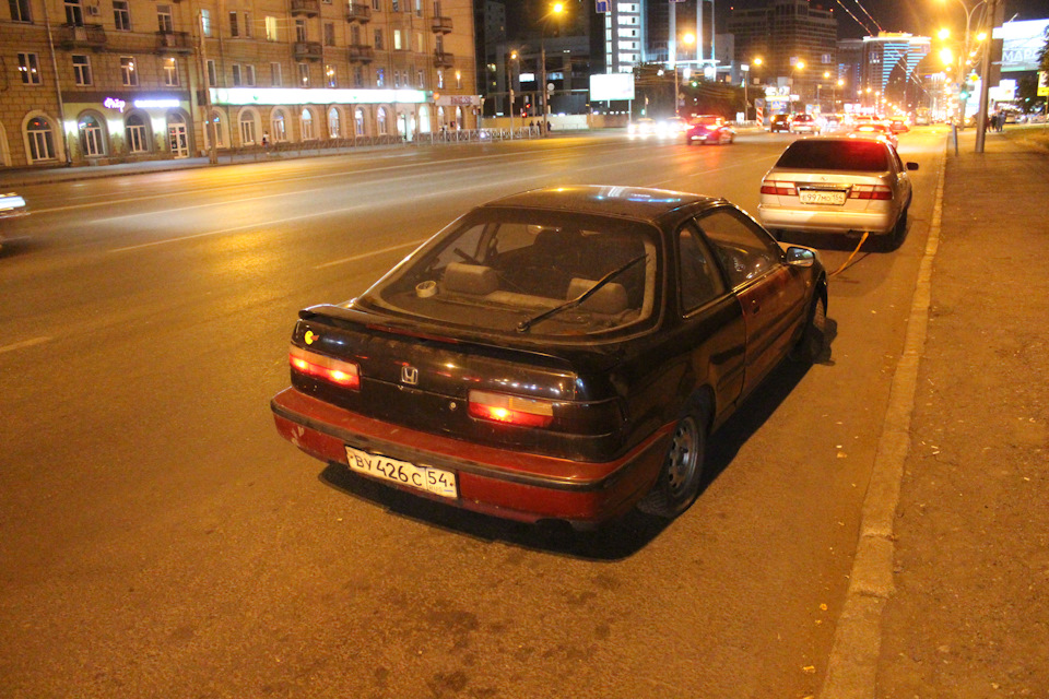Переехали в новое место — Honda Integra (DA5-DA9/DB1-DB2), 1,6 л, 1991 ...