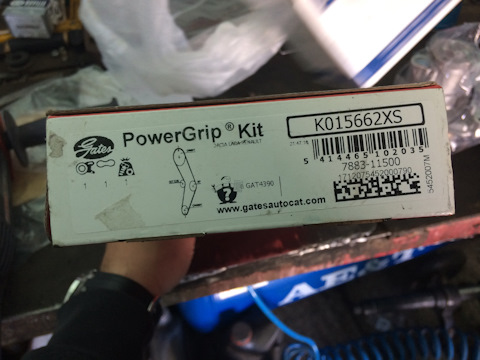 K015662XS Комплекты деталей для ремней грм GATES | Запчасти на DRIVE2