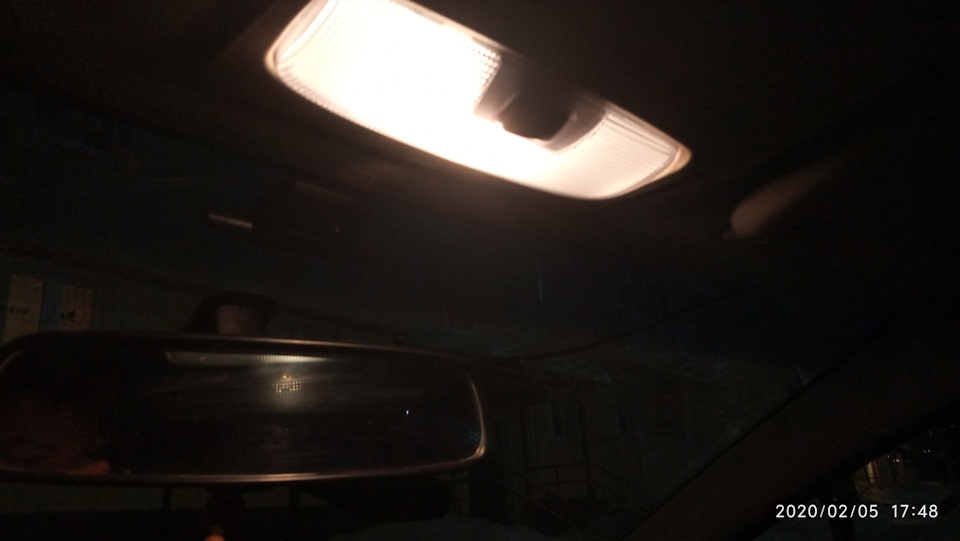 Свет в салон фф2 (седан) — Ford Focus Sedan II, 1,8 л, 2008 года ...