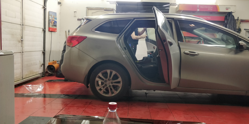 Тонировка — KIA Ceed SW (2G), 1,6 л, 2014 года | стайлинг | DRIVE2