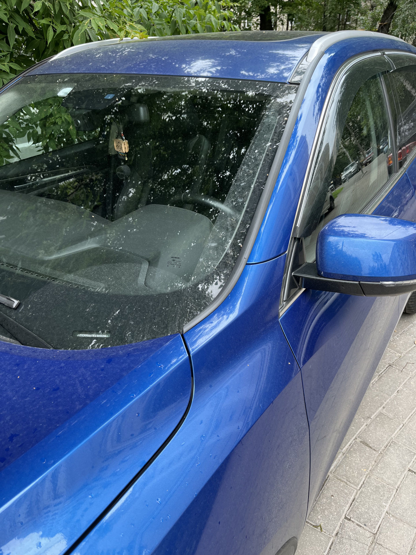 Водосток «Стрелка 11» — Haval F7 (1G), 1,5 л, 2019 года | аксессуары | DRIVE2