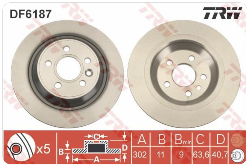 #5 Замена задних тормозных дисков и тормозных колодок Volvo S60II MY16 ...