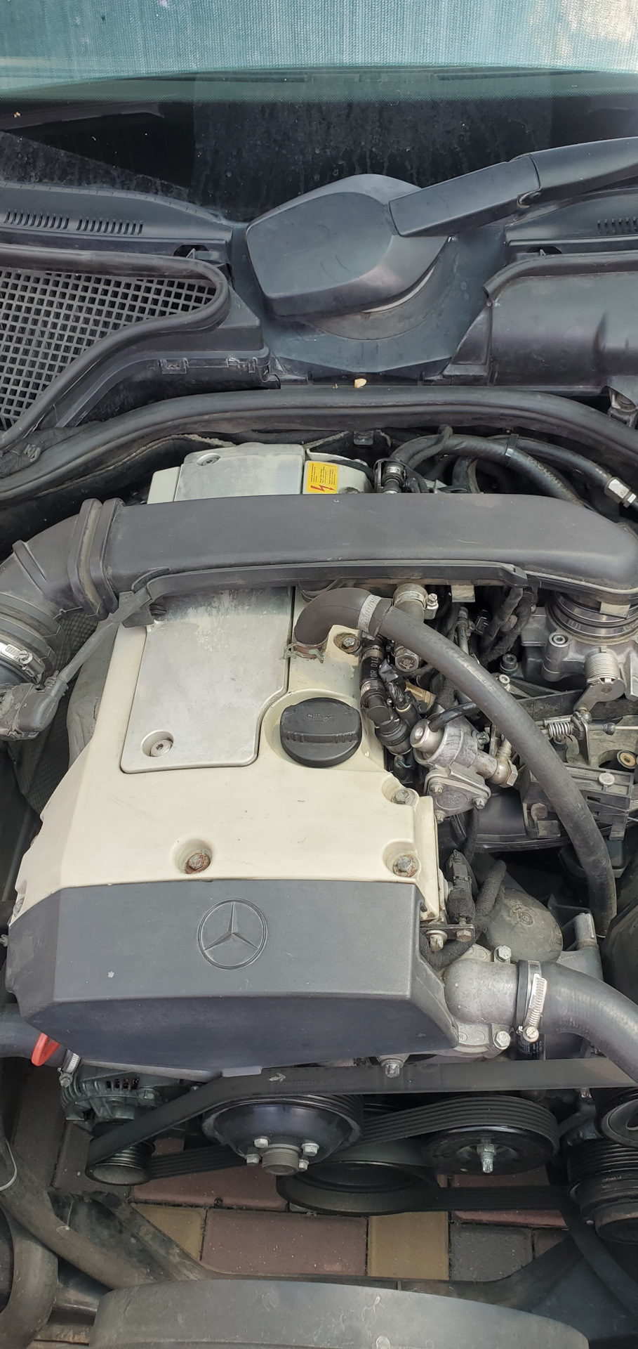 Прикупил патрубок — Mercedes-Benz E-Class (W210), 2 л, 1998 года ...