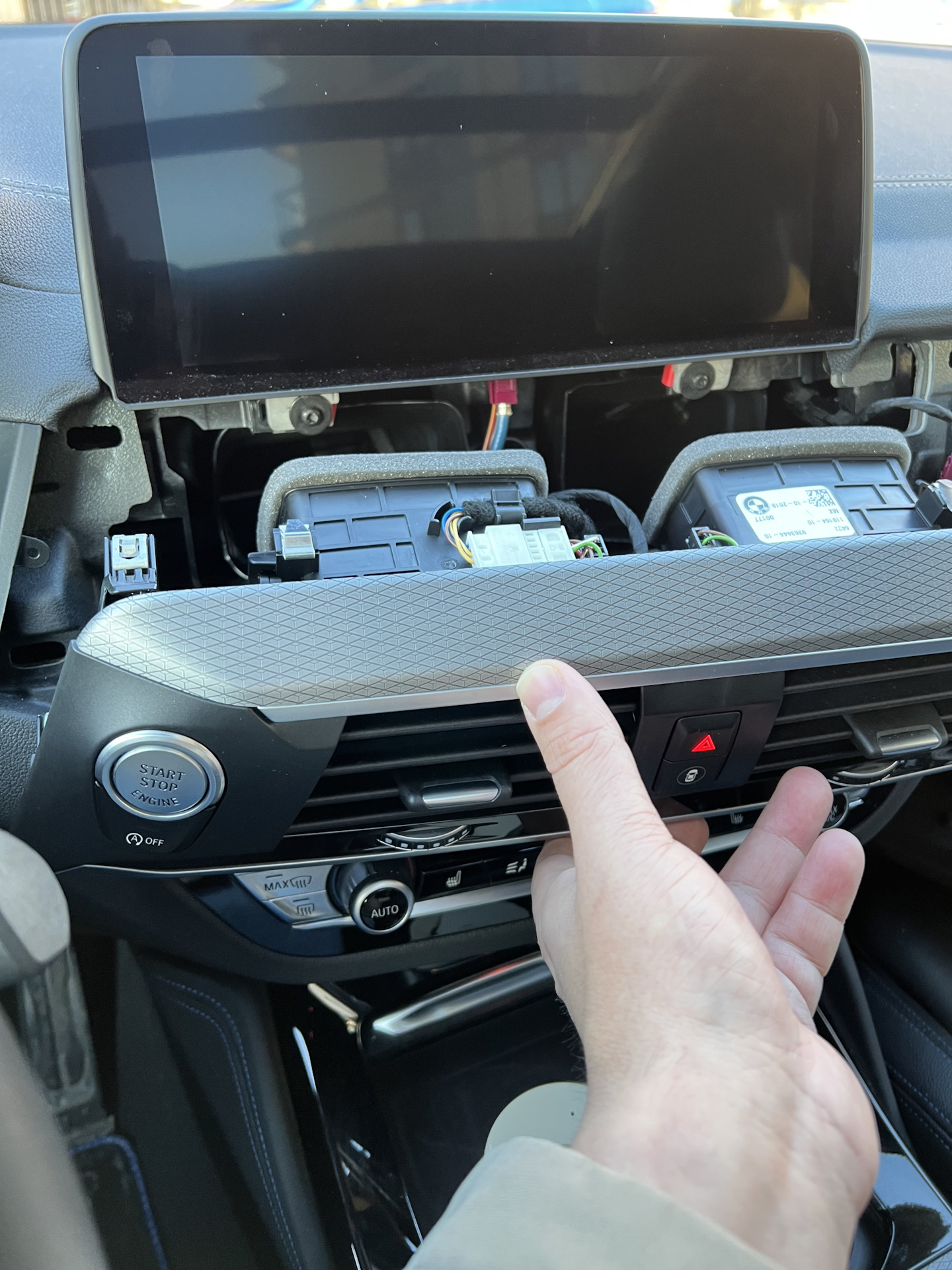 Замена кнопки Star-Stop — BMW X4 (G02), 3 л, 2018 года | стайлинг | DRIVE2