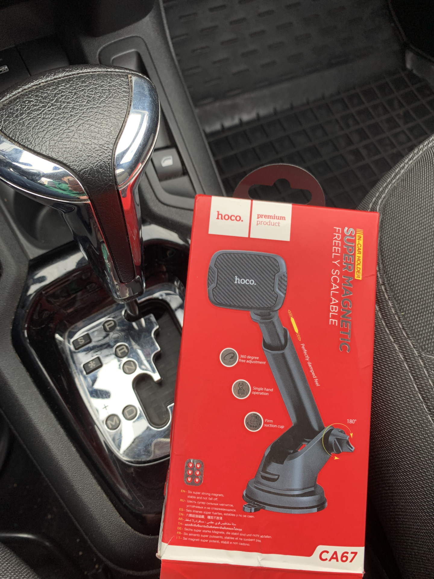 Держатель телефона Hoco CA67 — Peugeot 301 (2012), 1,6 л., 2016 года ...