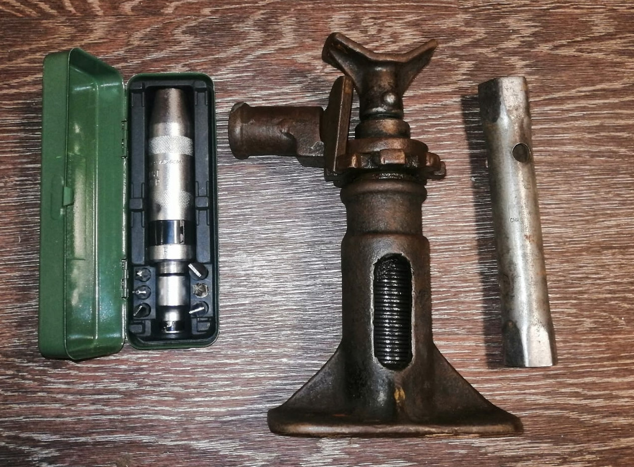 Оригинальный домкрат — ГАЗ 69, 2,4 л, 1963 года | аксессуары | DRIVE2