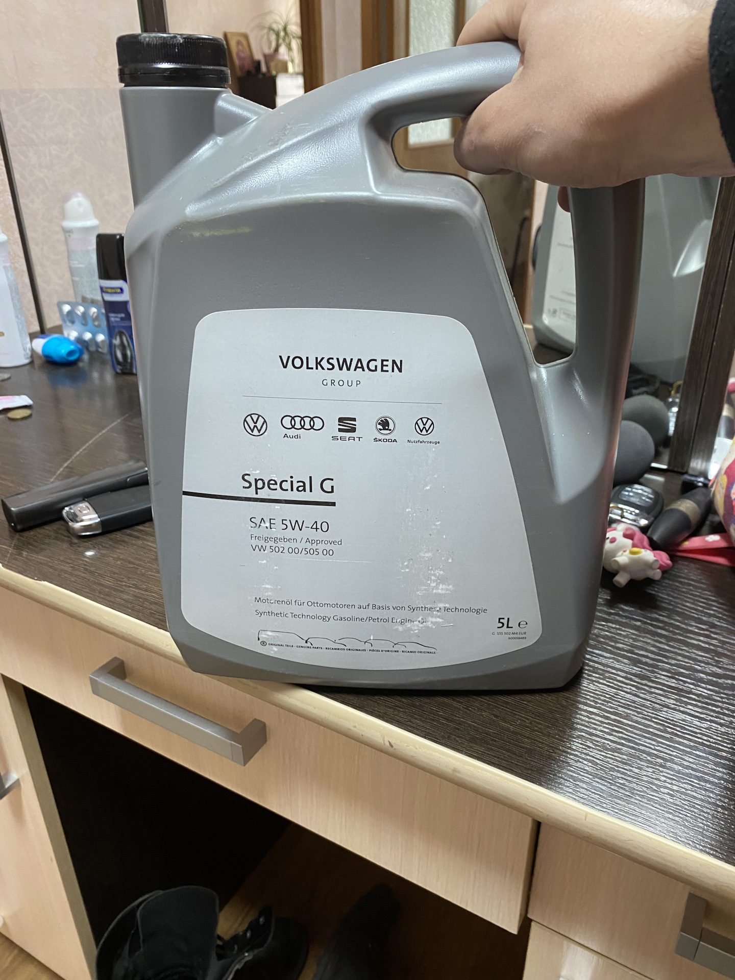 Вот и маслице подъехало — Audi A6 (C7), 2 л, 2011 года | плановое ТО ...