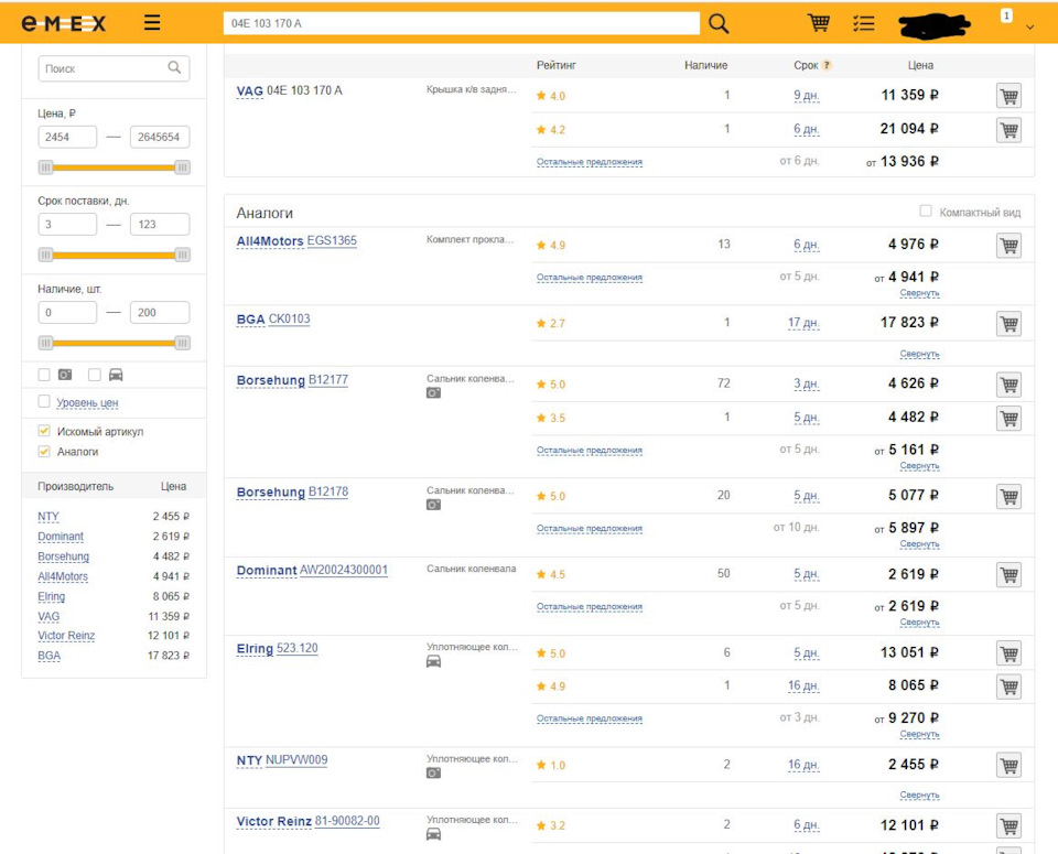 04E103170A Крышка VAG | Запчасти на DRIVE2