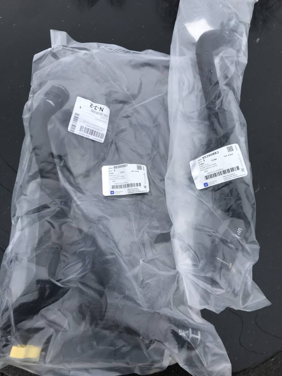 95390887 Шланг отопителя салона GM | Запчасти на DRIVE2