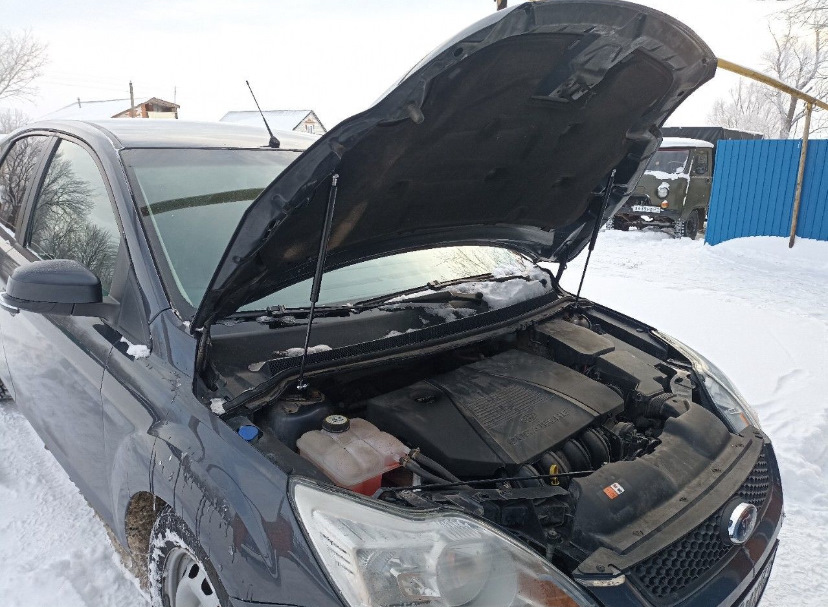 Газовые упоры капота Ford Focus 2 на Ford Focus Hatchback II, Ford ...