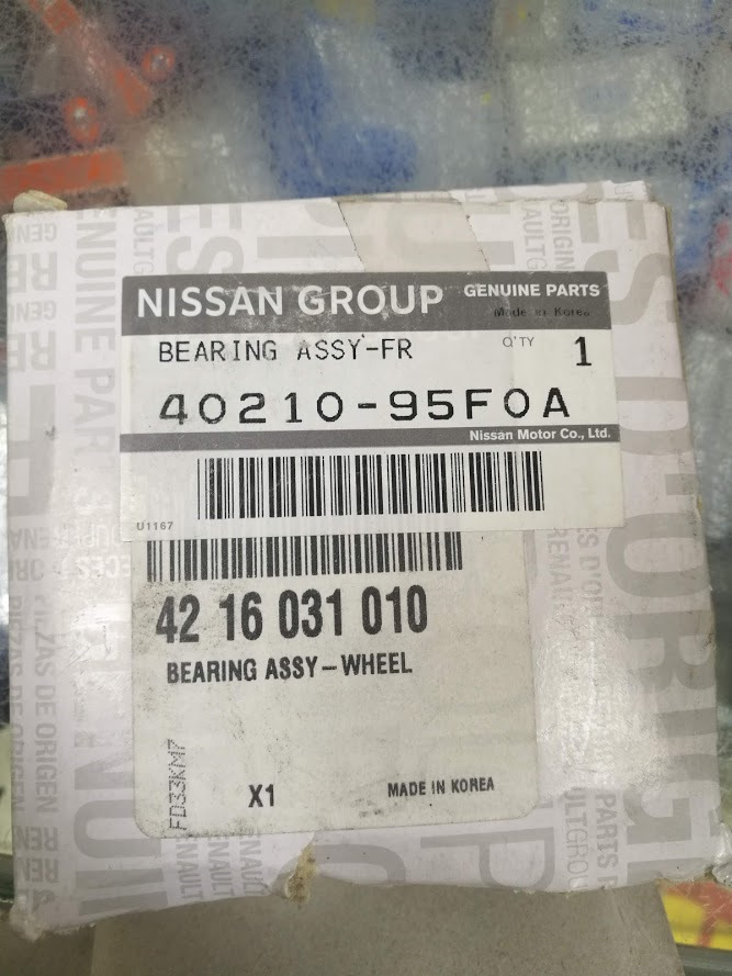 4021095F0A Подшипник ступицы NISSAN INFINITI | Запчасти на DRIVE2