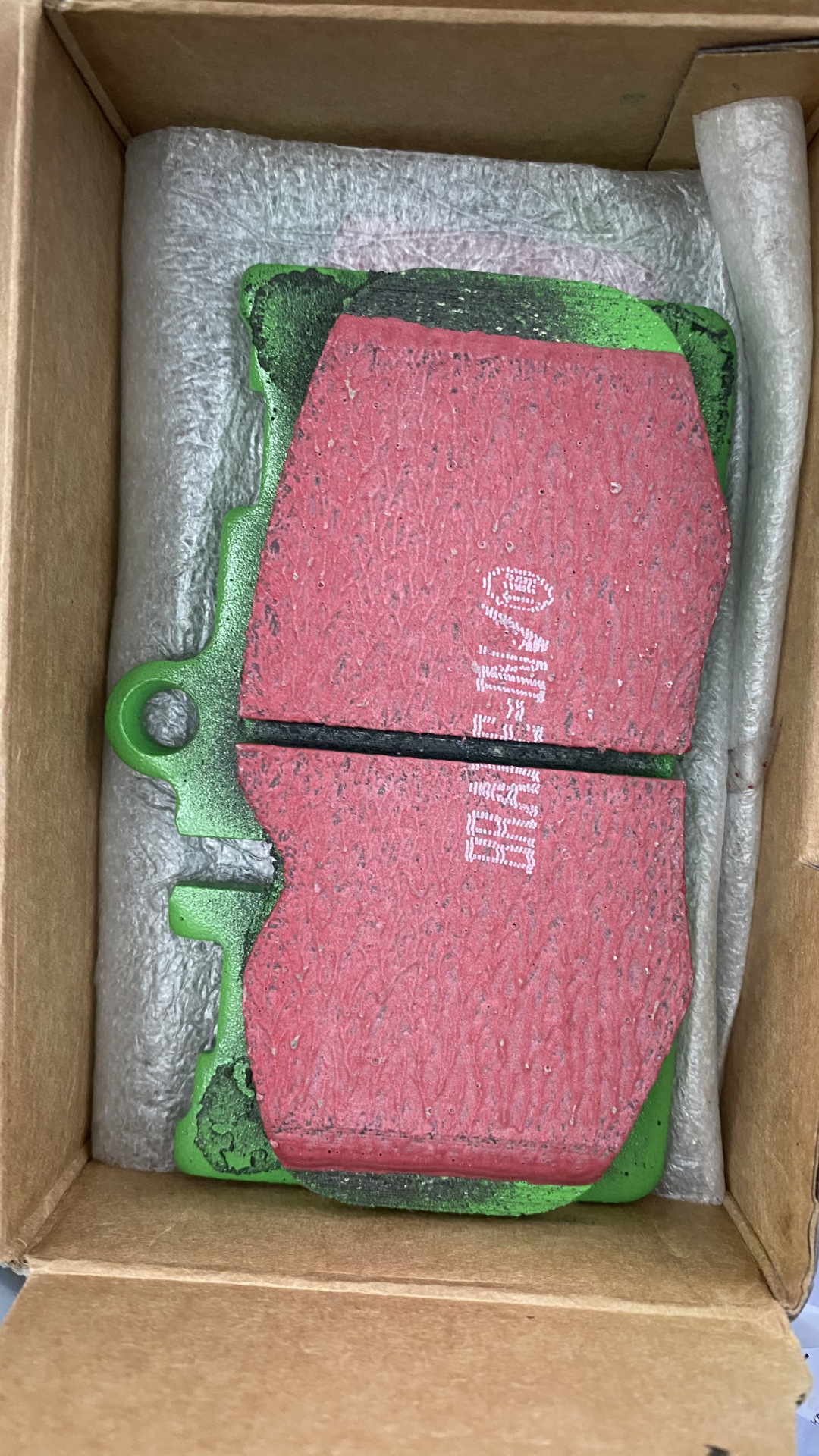 Колодки EBC — Toyota Chaser (100), 2,5 л, 2001 года | запчасти | DRIVE2