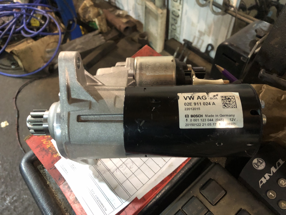 Стартер для T5GP (BITDI) — Volkswagen Multivan (T5), 2 л, 2012 года ...