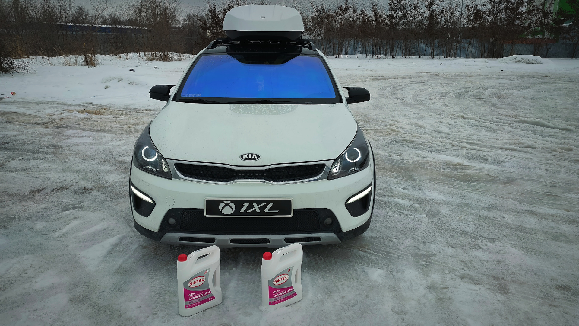 9️⃣3️⃣ Пора заменить антифриз. — KIA Rio X-Line, 1,6 л, 2018 года ...