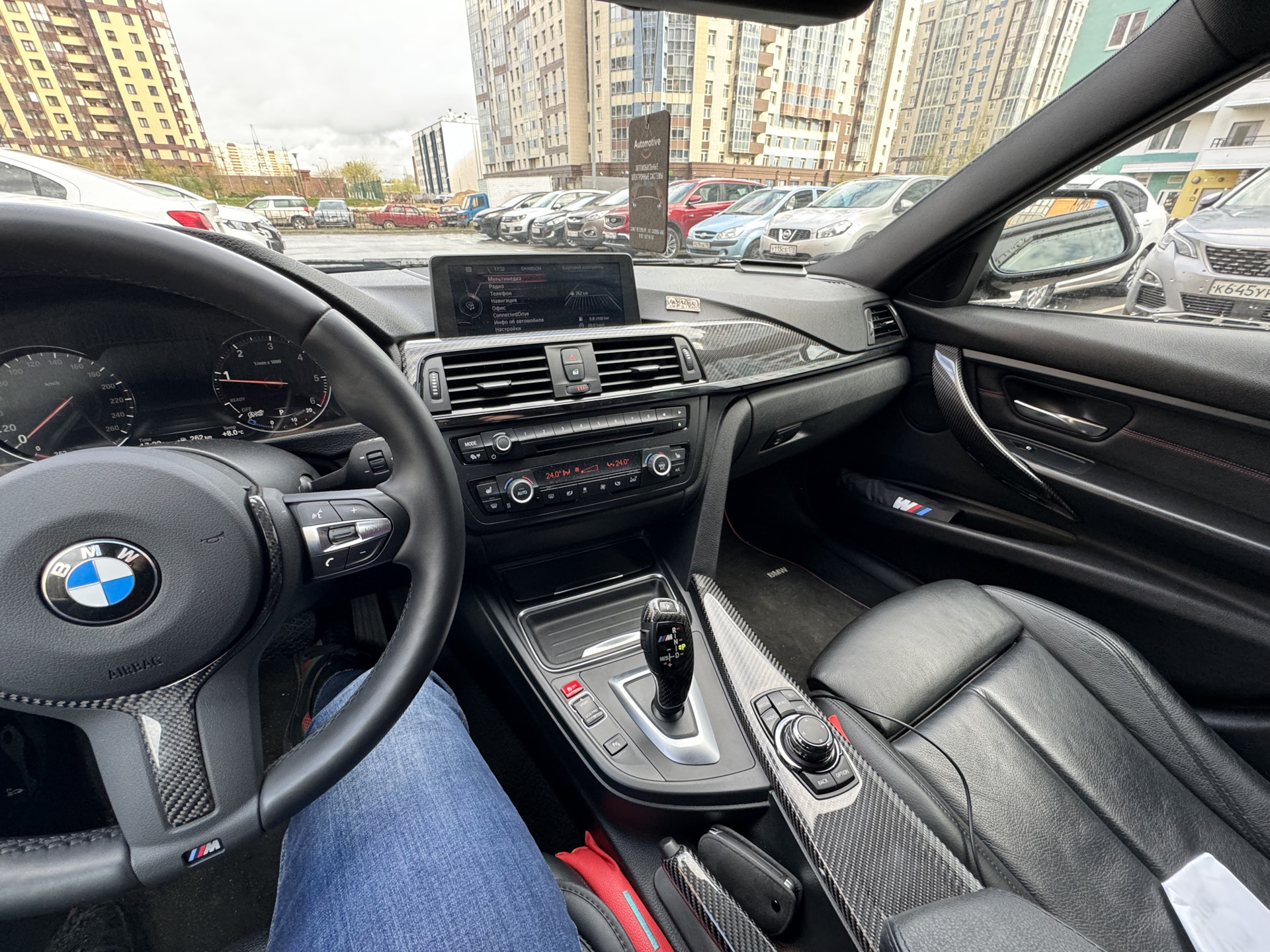 Карбоновые планки от F80 m3 в F30 — BMW 3 series (F30), 2 л, 2012 года ...