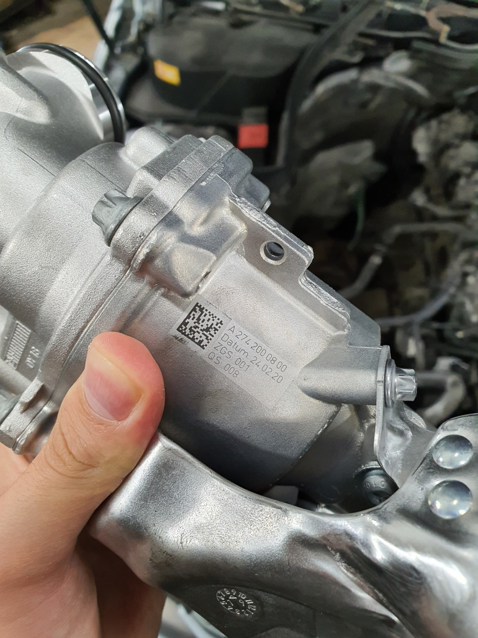A2742000800 НАСОС СИСТЕМЫ ОХЛАЖДЕНИЯ (COOLANT PUMP) Mercedes | Запчасти ...