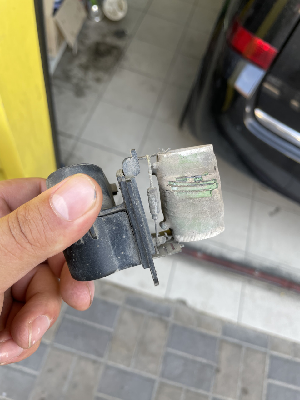 Резистор вентилятора охлаждения — Opel Meriva (A), 1,6 л, 2009 года ...
