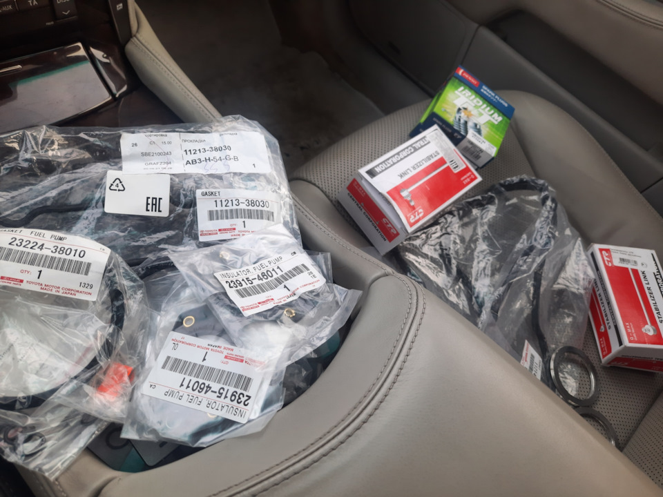 Традиционное ТО после покупки авто — Lexus LS (USF40/41), 4,6 л, 2007 ...