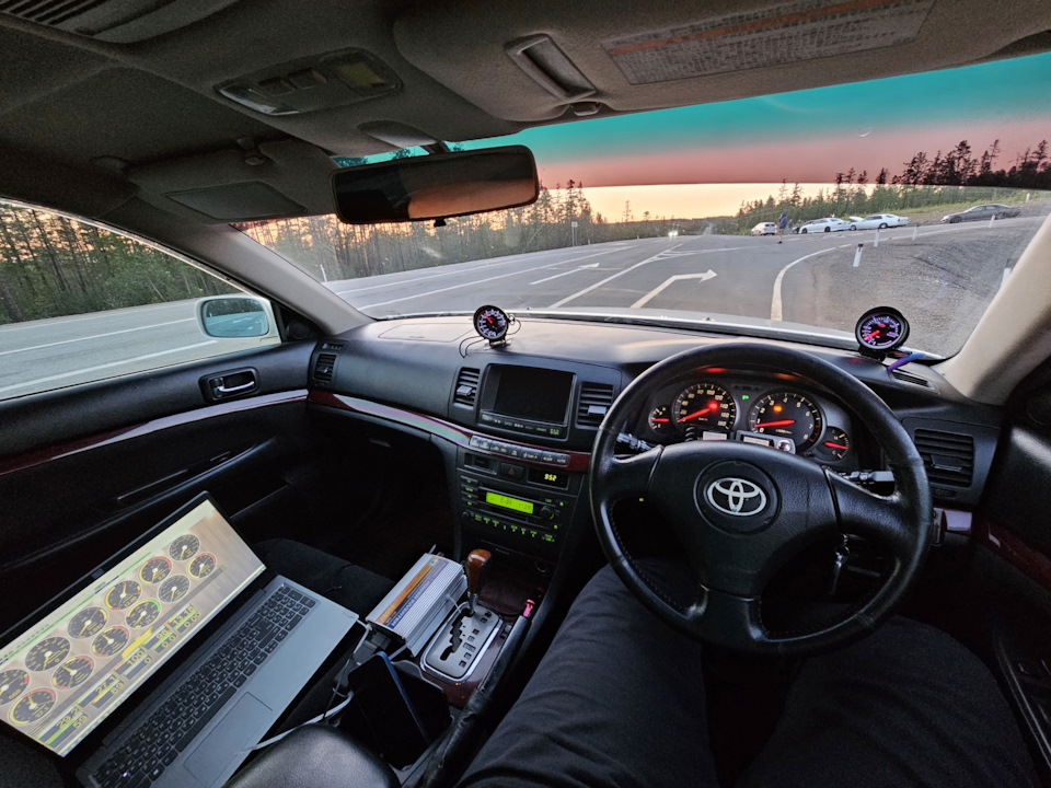 Просто первые фото — Toyota Mark II (110), 2,5 л, 2000 года ...