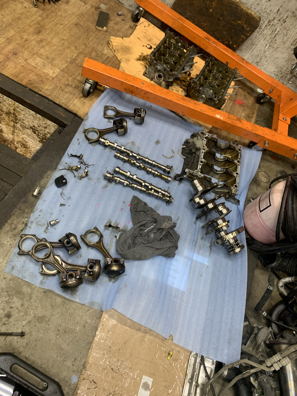 Капиталка часть 1. — Audi A6 (C6), 3 л, 2010 года | поломка | DRIVE2